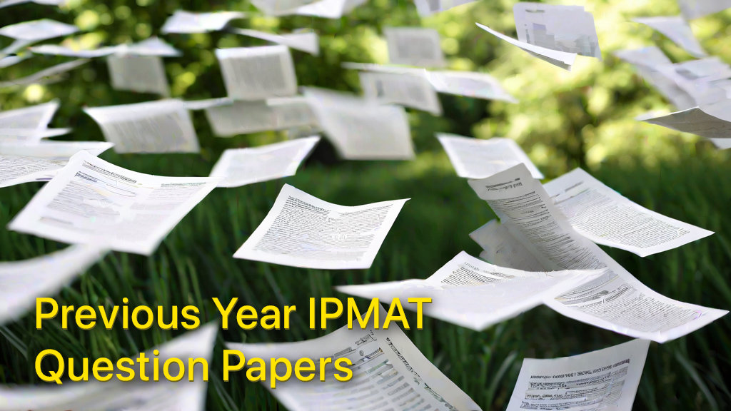 IPMAT Previous Year Papers for IPMAT 2024 | Download / View